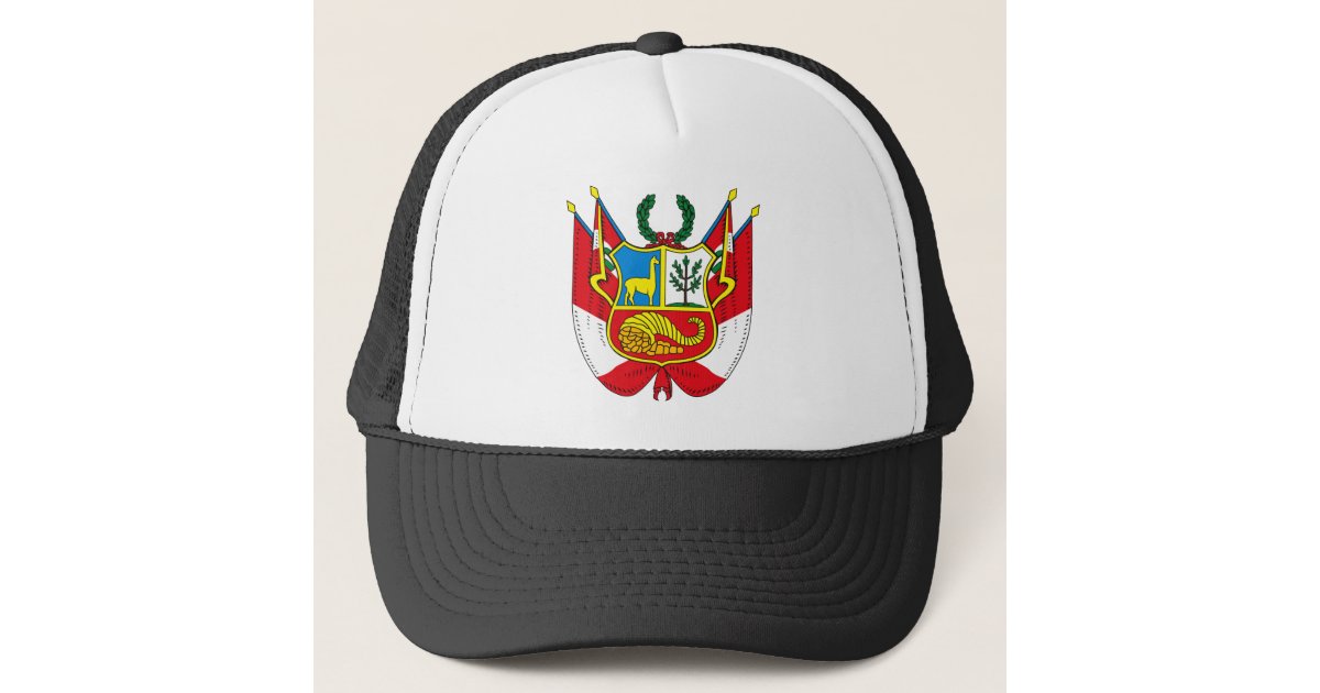 Peru Coat of Arms Hat | Zazzle