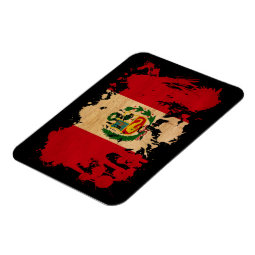 Peru Flag Magnet | Zazzle