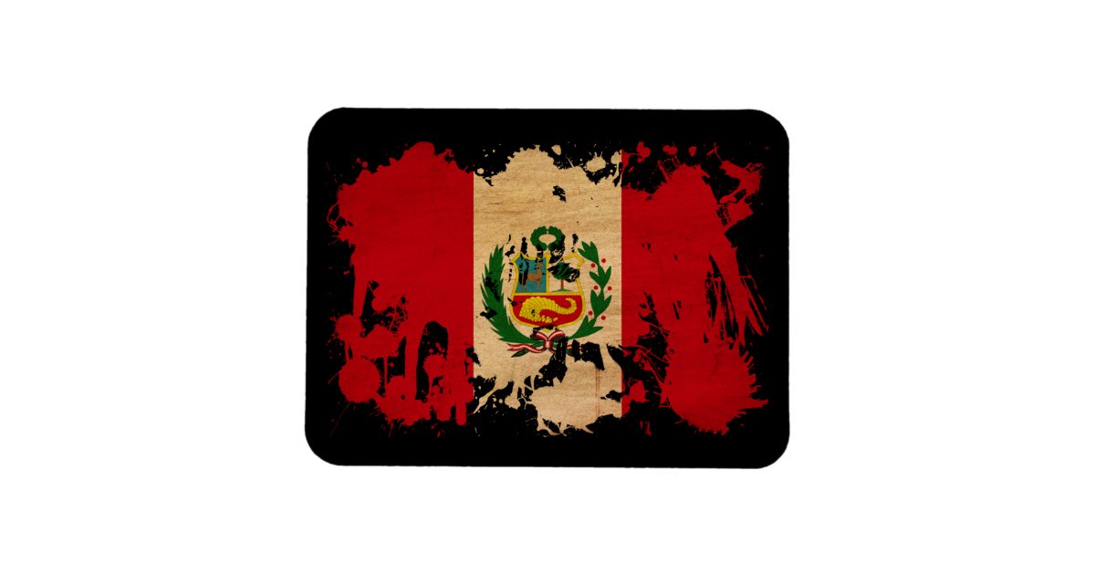 Peru Flag Magnet | Zazzle