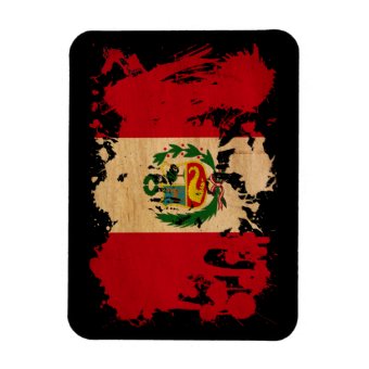 Peru Flag Magnet | Zazzle