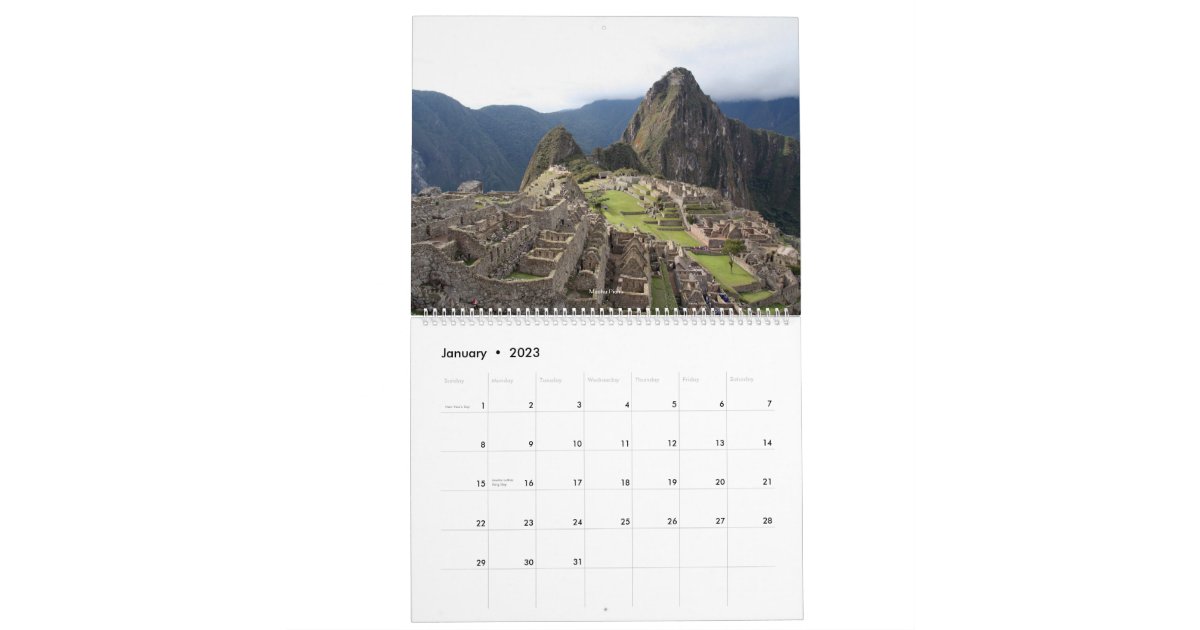 Peru Nature Calendar | Zazzle