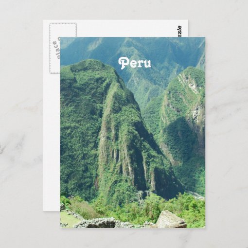 Peru Postcard | Zazzle