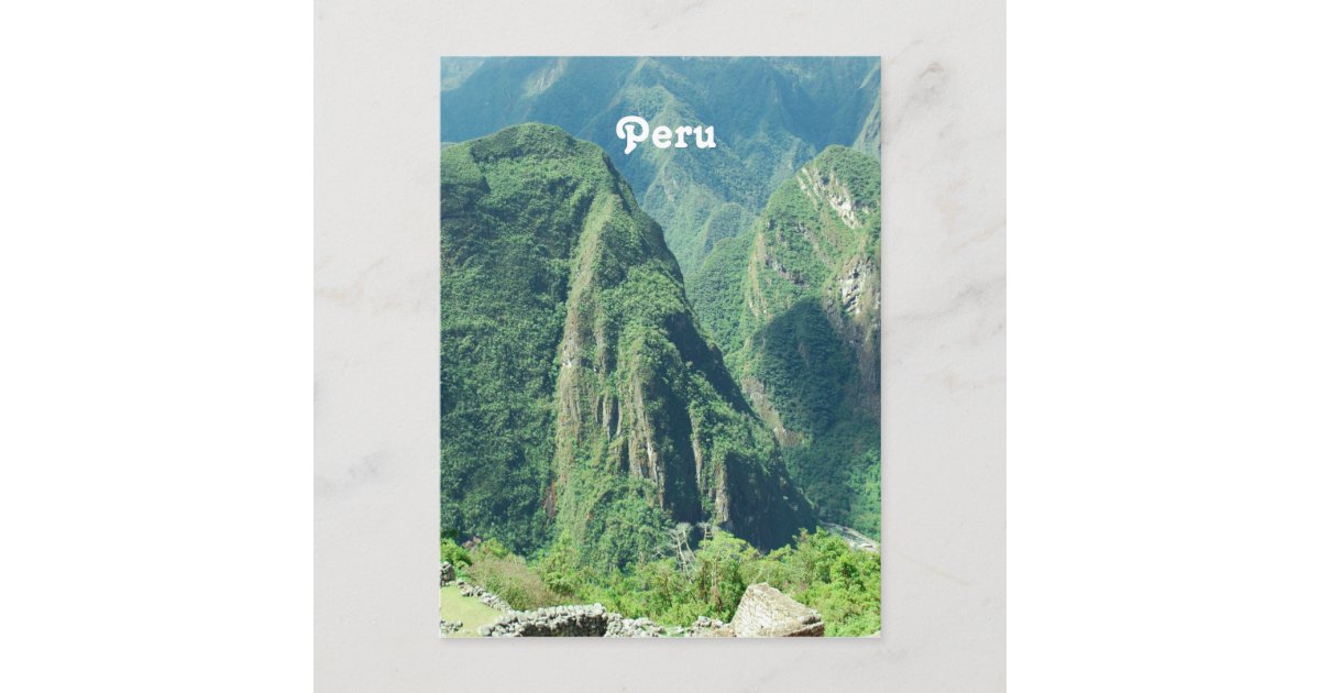 Peru Postcard | Zazzle