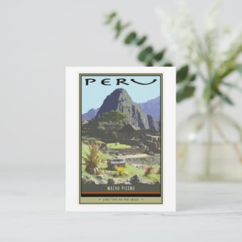 Peru Postcard | Zazzle
