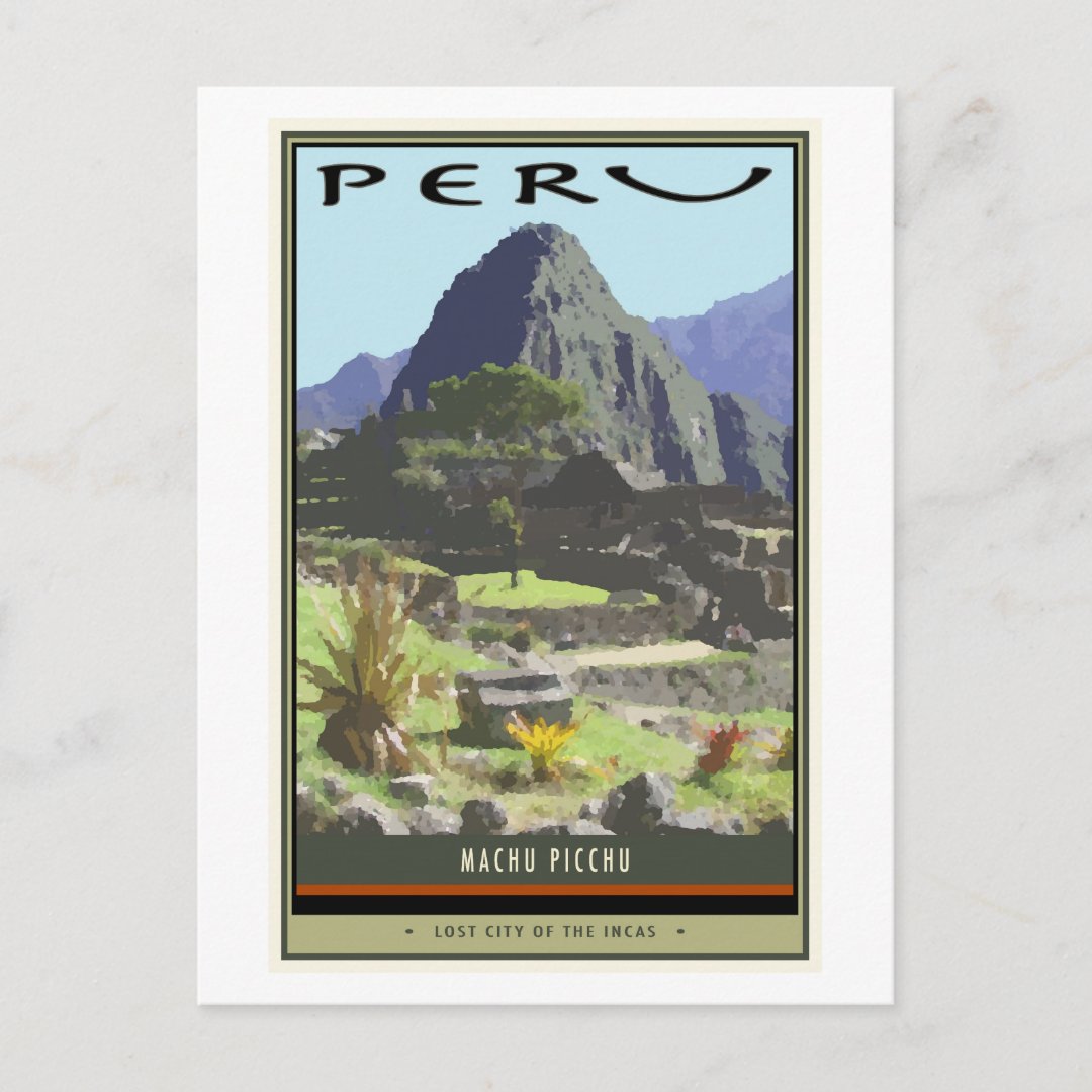 Peru Postcard | Zazzle