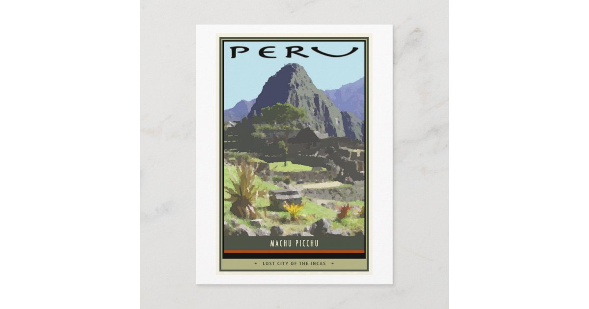 Peru Postcard | Zazzle
