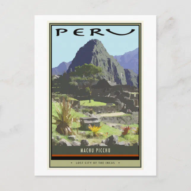 Peru Postcard | Zazzle