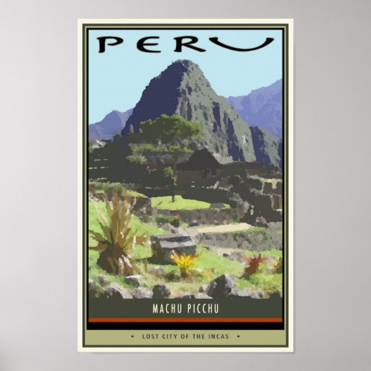 Peru Poster | Zazzle.com