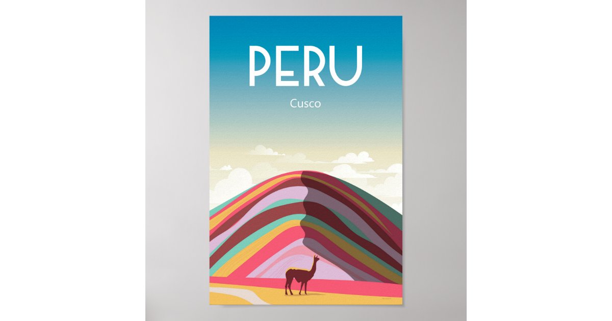 Peru travel poster | Zazzle