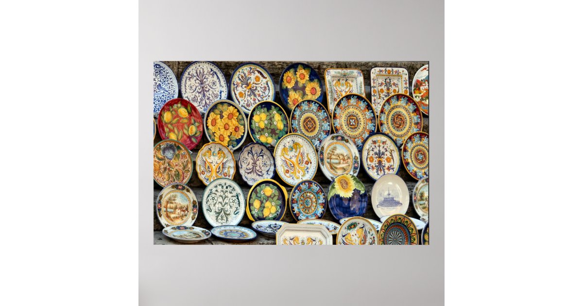 Perugia Pottery Poster | Zazzle
