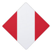 Peruvian flag graduation cap topper | Zazzle