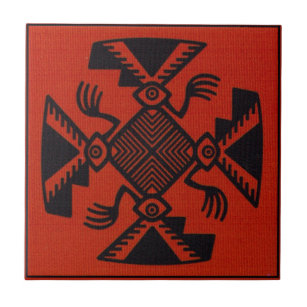 Peruvian Decorative Ceramic Tiles | Zazzle
