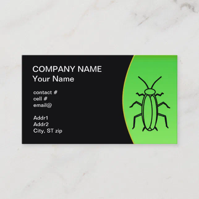 pest control business card | Zazzle