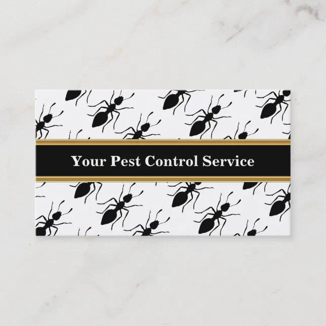 Pest Control Business Cards | Zazzle