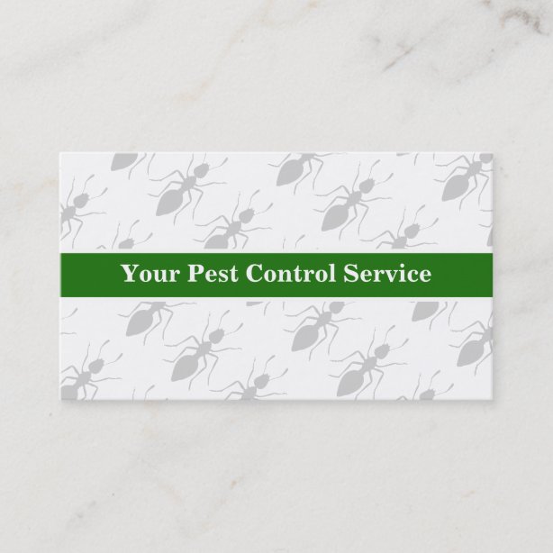 Pest Control Business Cards - Business Card Printing | Zazzle