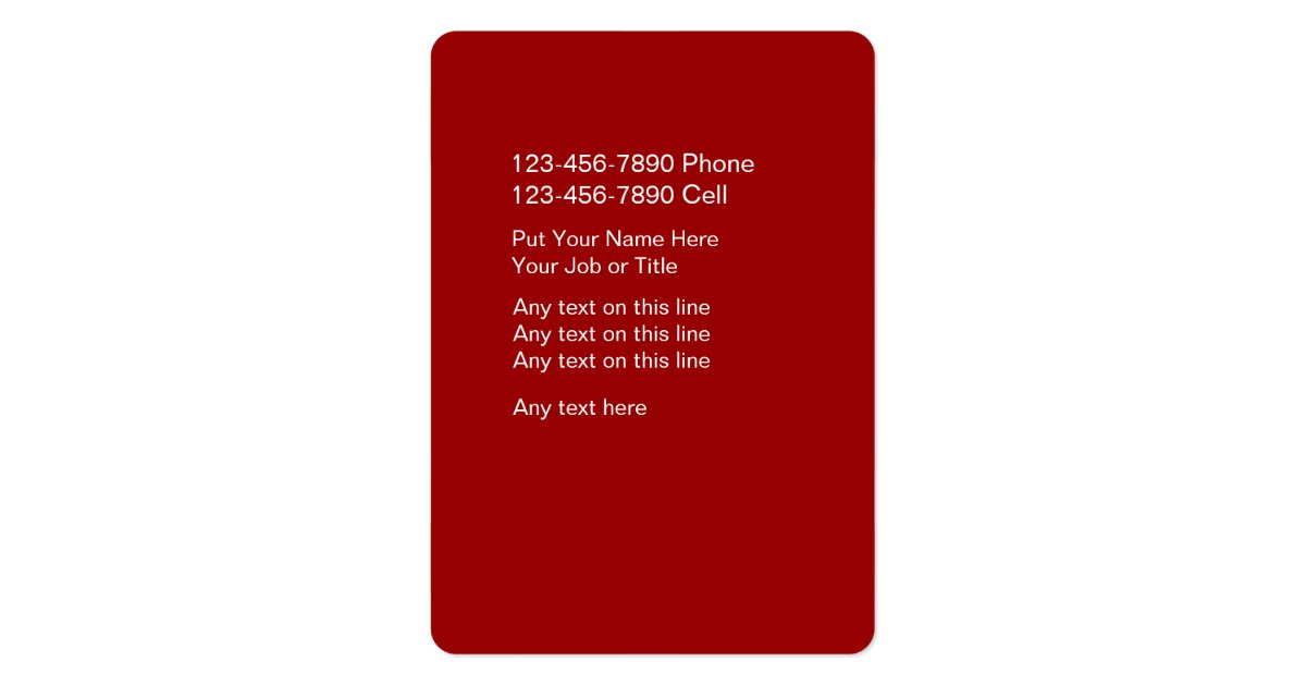 Pest Control Business Card Template