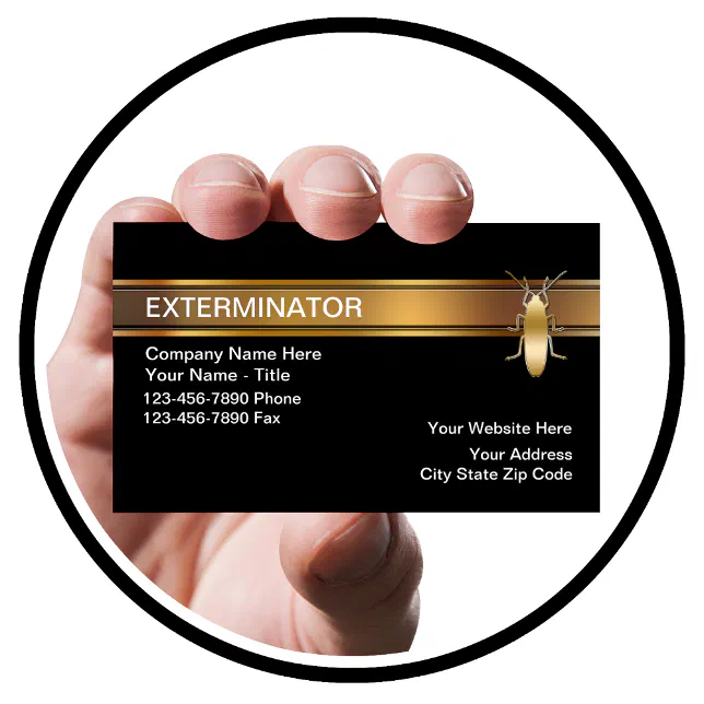 Pest Control Business Cards | Zazzle
