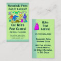 Pest Control Service Business Card | Zazzle
