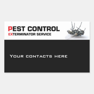 Pest Control Stickers | Zazzle
