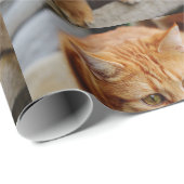 Pet Cat Dog Photo Personalize Custom Wrapping Paper | Zazzle
