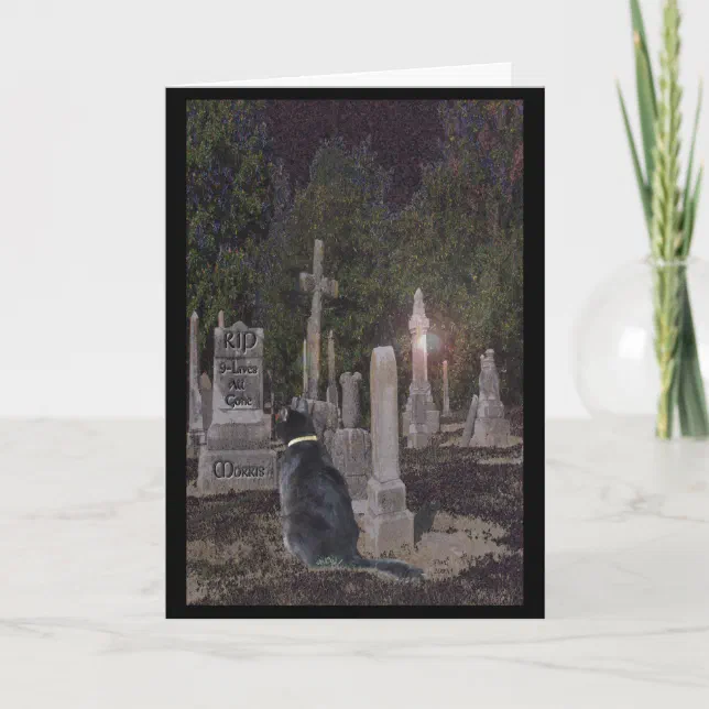 Pet Cemetery Card | Zazzle