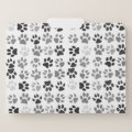Pet Dog Cat Paw Prints File Folder | Zazzle