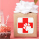 Pet First Aid Decals Square Sticker | Zazzle