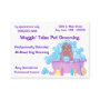 Pet Grooming Appointment And Business Card | Zazzle