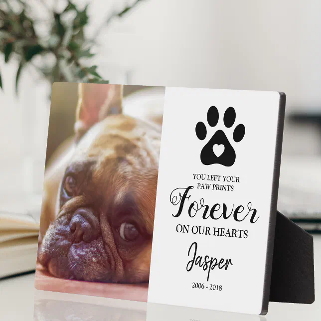 Pet Memorial Gift | In Loving Memory Plaque | Zazzle