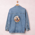 Pet Memorial Pet Loss Keepsake Custom Photo Denim Jacket | Zazzle