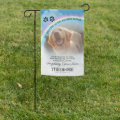 Pet Rainbow Bridge Photo Tribute Garden Flag | Zazzle