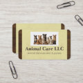 Pet Store | Animal Services Business Card | Zazzle
