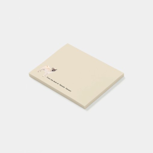 Pet Theme Pug Dog Post-it Notes | Zazzle