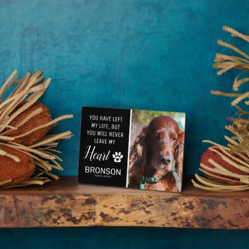 Pet Tribute | Dog Remembrance Keepsake Plaque | Zazzle