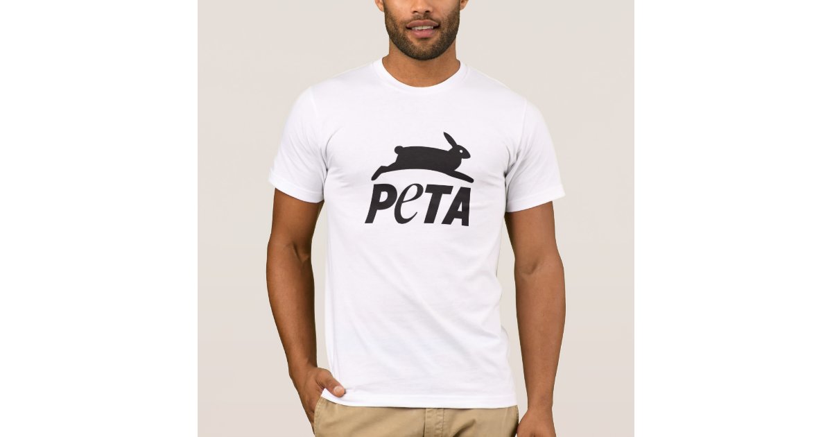 PETA logo t-shirt | Zazzle