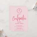 Petal Pink Girls Confirmation Invitation | Zazzle