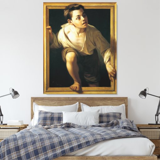 Pete Borrell del Caso: Escaping Criticism Canvas Print | Zazzle
