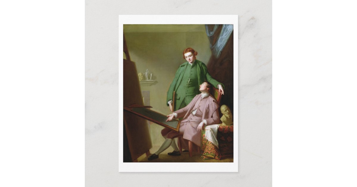 Peter and James Romney, 1766 (oil on canvas) Postcard | Zazzle