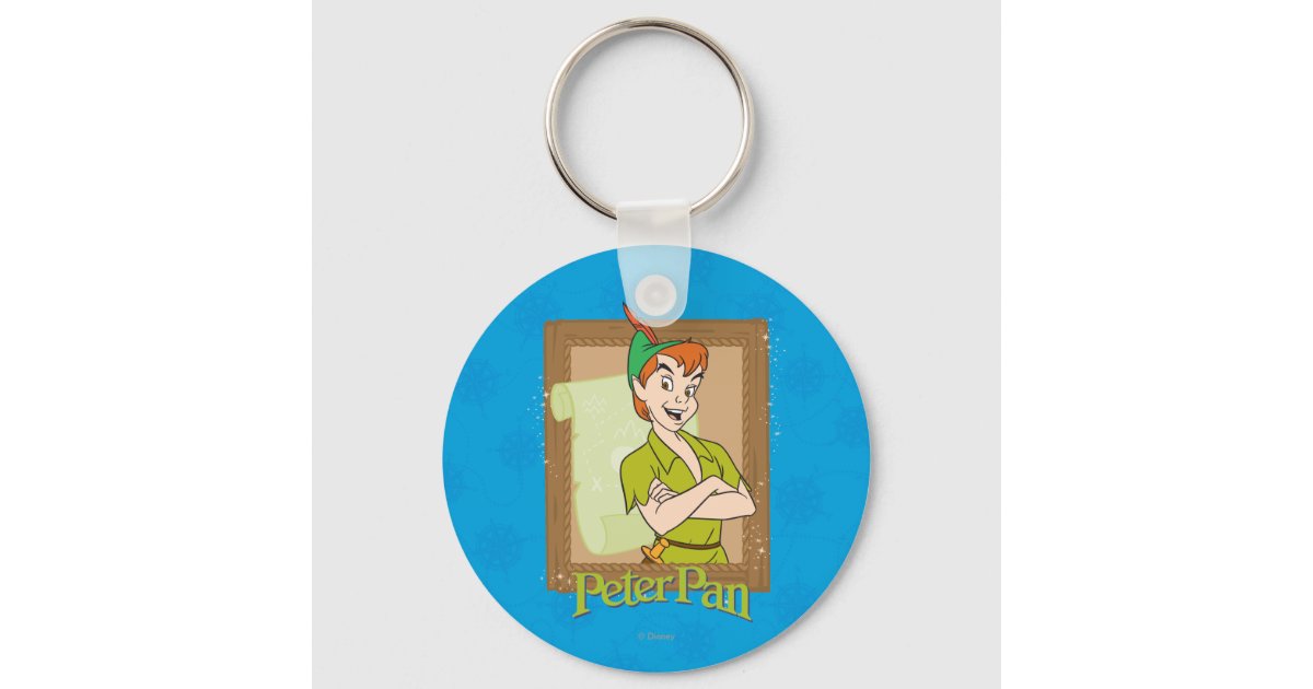 Peter Pan - Frame Keychain | Zazzle