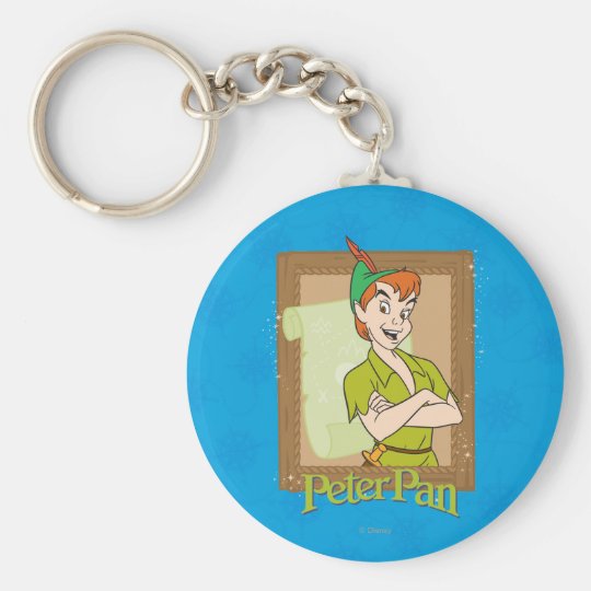 Peter Pan - Frame Keychain | Zazzle.com
