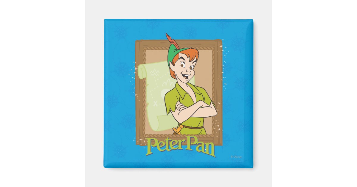 Peter Pan - Frame Magnet | Zazzle