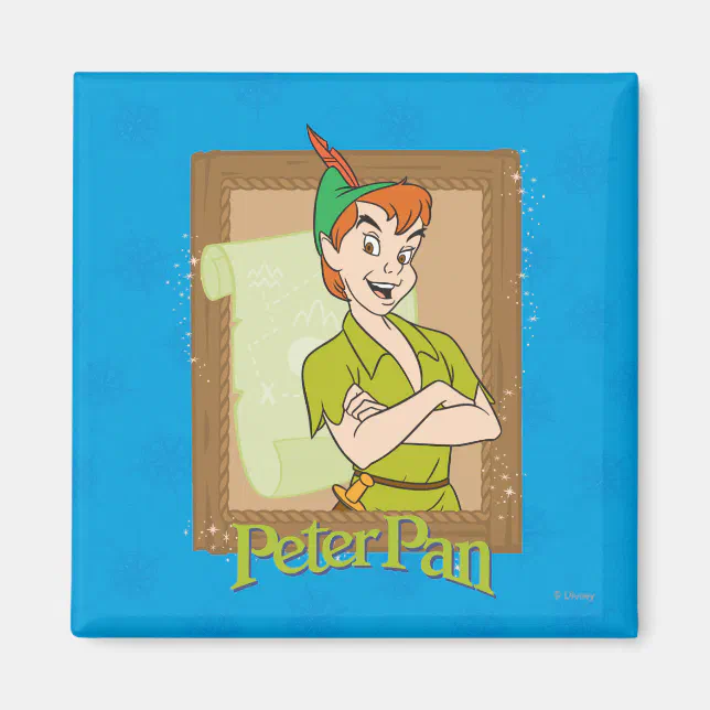 Peter Pan - Frame Magnet | Zazzle