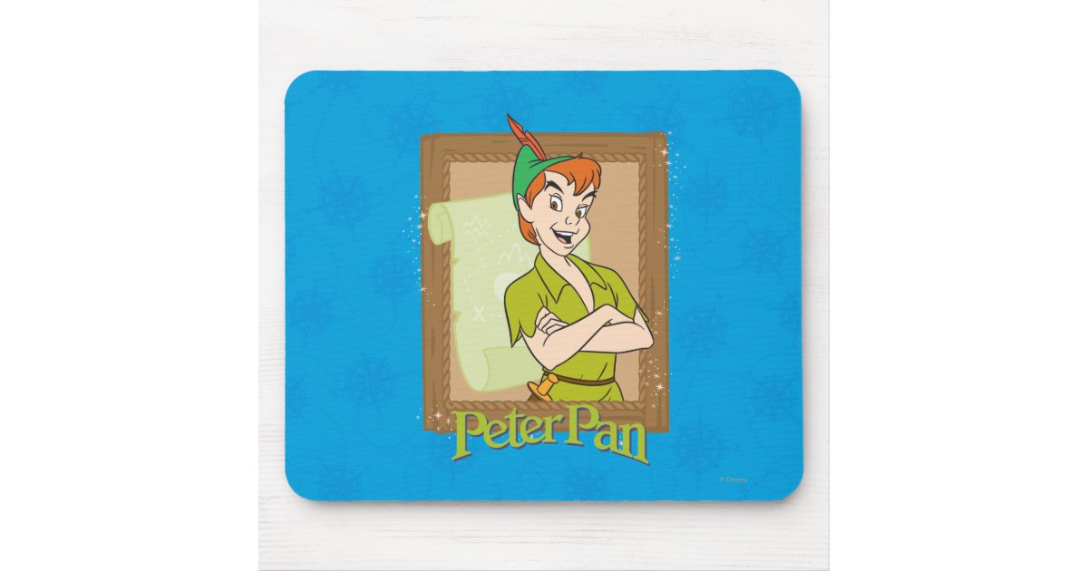 Peter Pan - Frame Mouse Pad | Zazzle