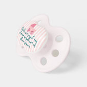 Peter Pan Pram Quote for Girl Babies Pacifier | Zazzle