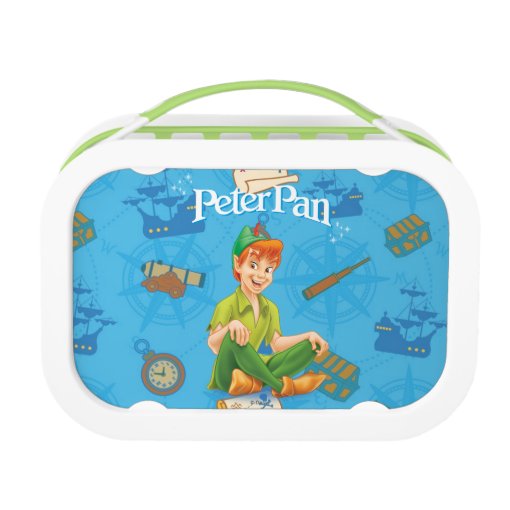 Peter Pan Sitting Down Lunch Box | Zazzle