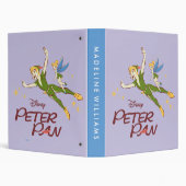 Peter Pan & Tinkerbell 3 Ring Binder | Zazzle
