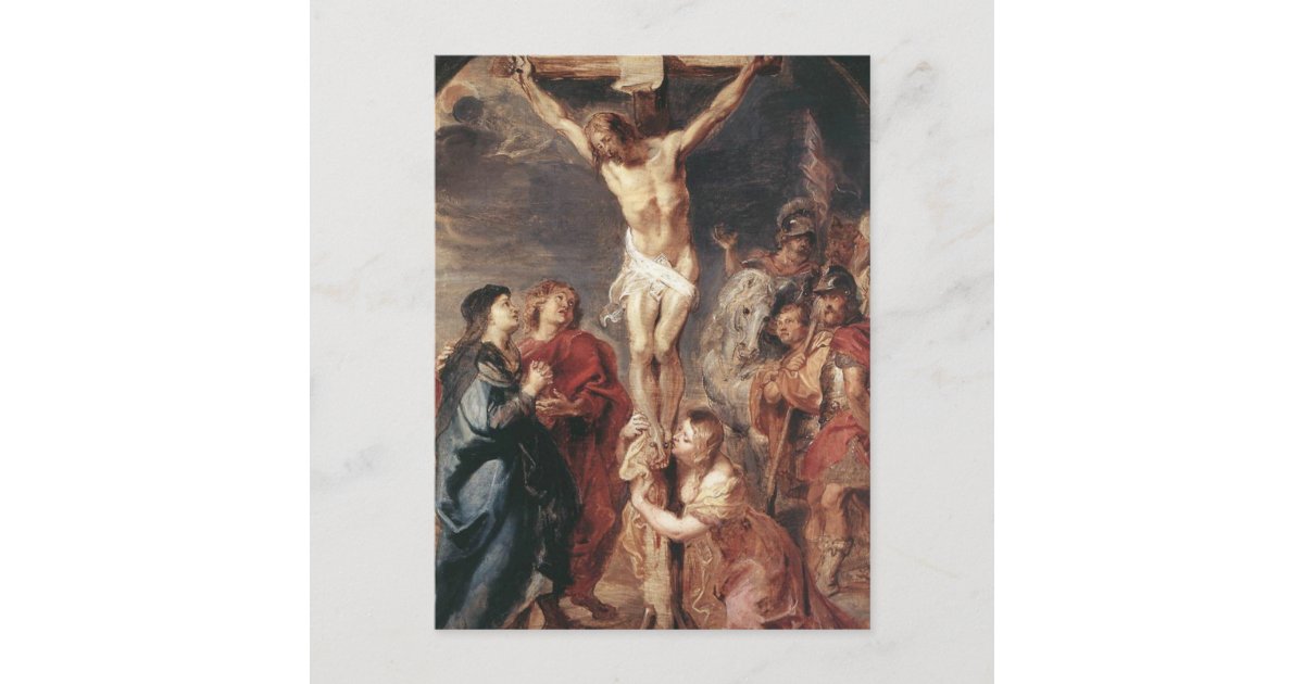 Peter Paul Rubens - Christ on the Cross Postcard | Zazzle