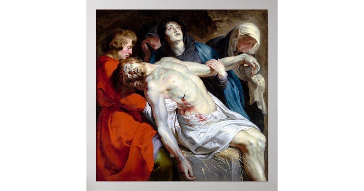 Peter Paul Rubens The Entombment Poster | Zazzle