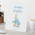 Peter Rabbit Books and Gifts Baby Shower Sign | Zazzle