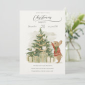 Peter Rabbit Christmas tree Invitation | Zazzle